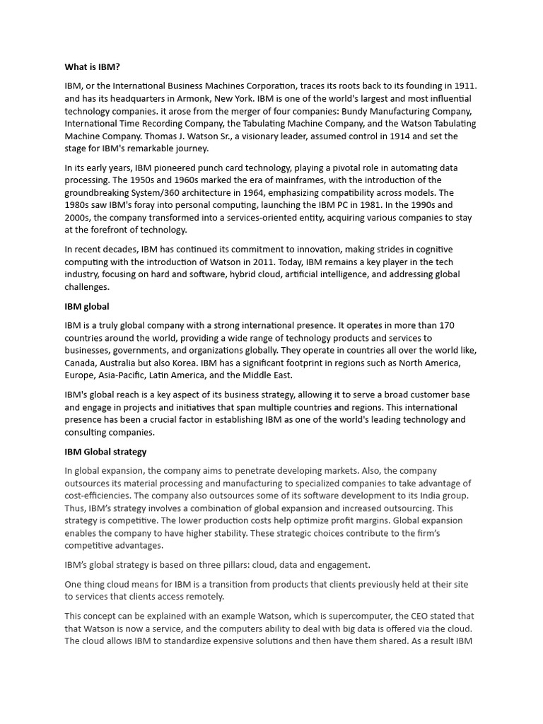 Presentation Paper | PDF | Ibm | Cloud Computing