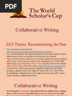 (WSC) Team Debate Guide | PDF | Immigration | English Language