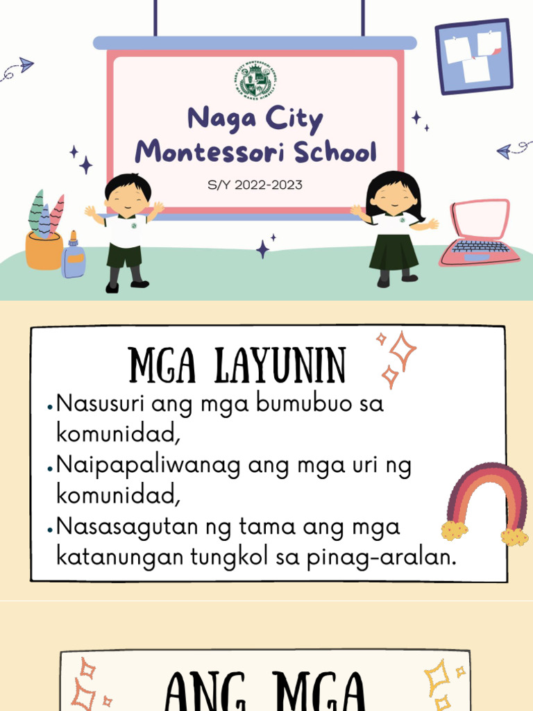 Ang Mga Bumubuo Sa Komunidad | PDF