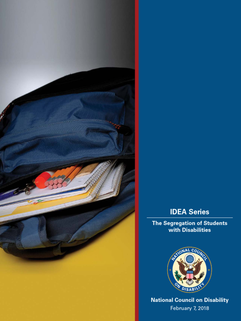 The Segregation of Students With Disabilities | PDF | Individualized ...