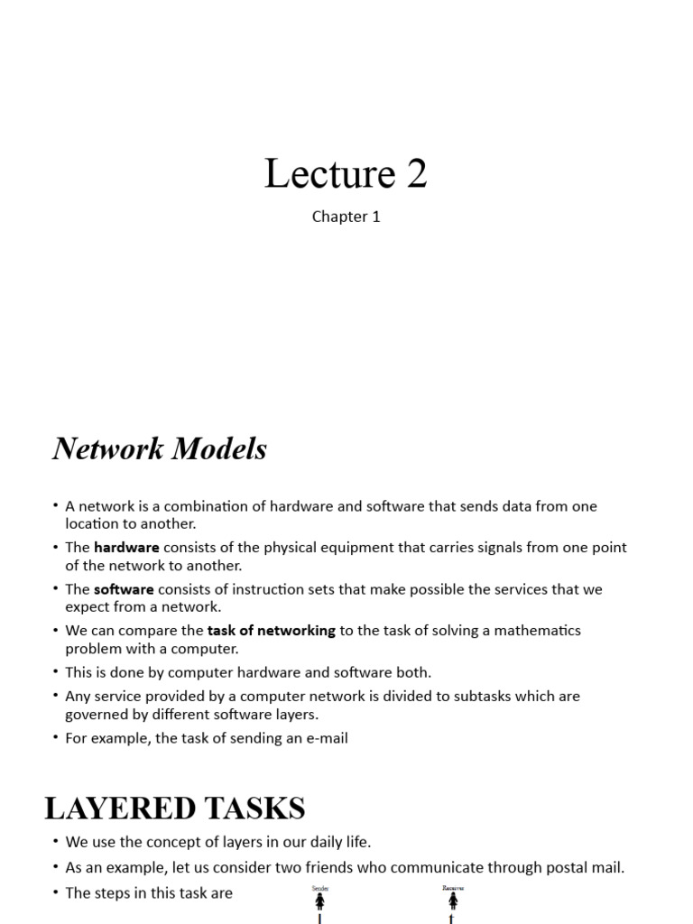 Lecture 2 | PDF | Osi Model | Computer Network