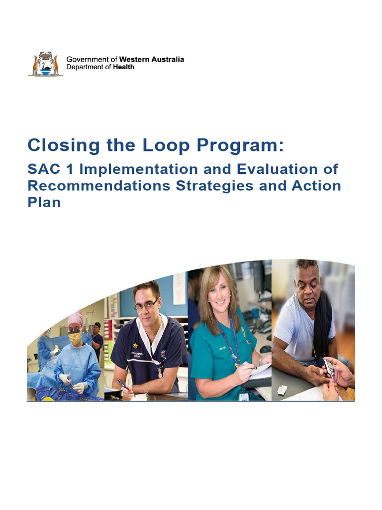 Closing The Loop Plan | PDF | Patient Safety | Health Care