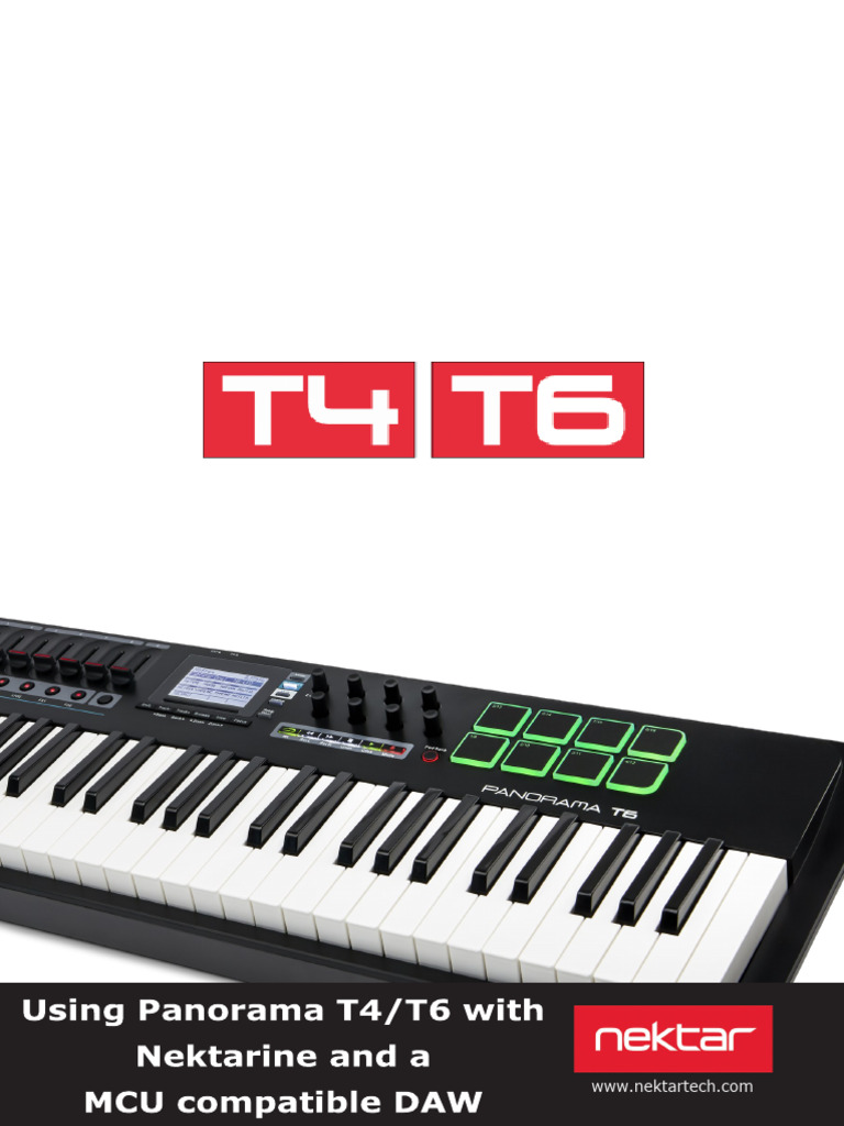 Panorama T4-T6 With Nektarine 2.5 and MCU Compatible DAW - Win | Download Free PDF ...