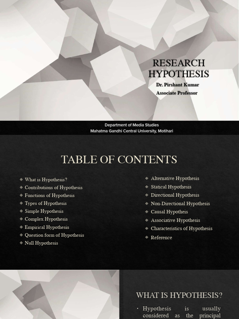 All of Types | PDF | Hypothesis | Null Hypothesis