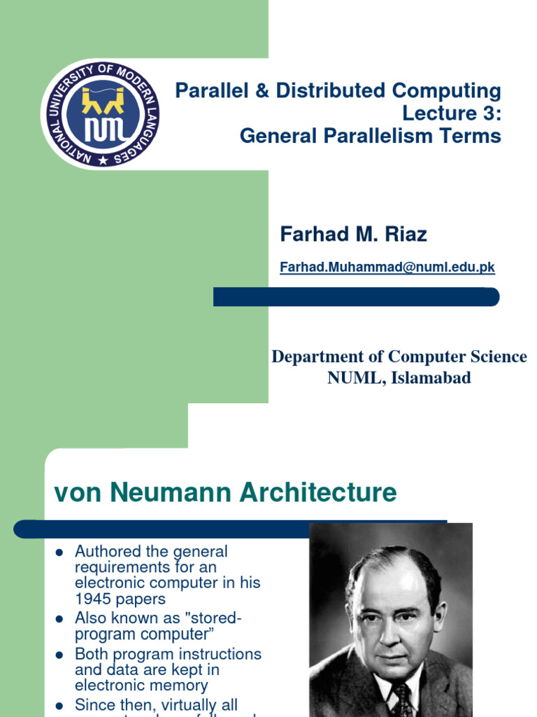 Lecture Week - 2 General Parallelism Terms | PDF | Central Processing ... Lecture Week - 2 General Parallelism Terms | PDF | Central Processing ...