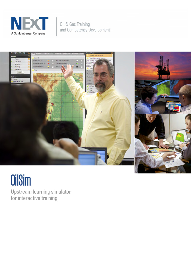 Interactive Oil and Gas Training Simulator | PDF