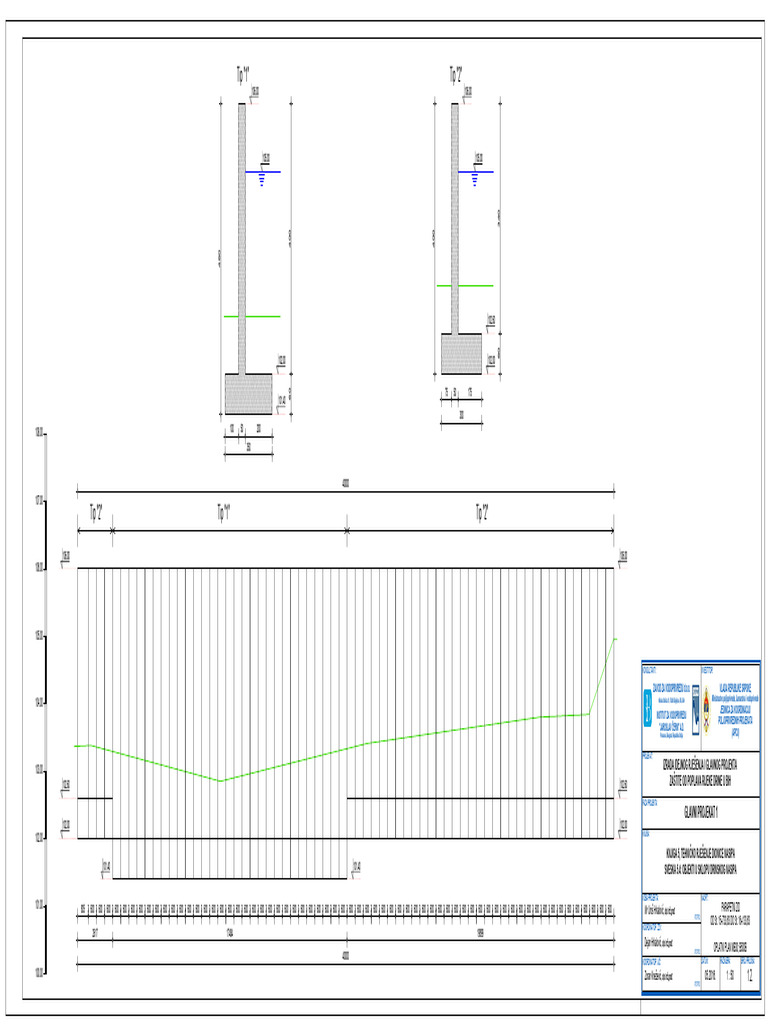 Prilog br.1.2 - Parapetni Zid - Oplatni Plan | PDF
