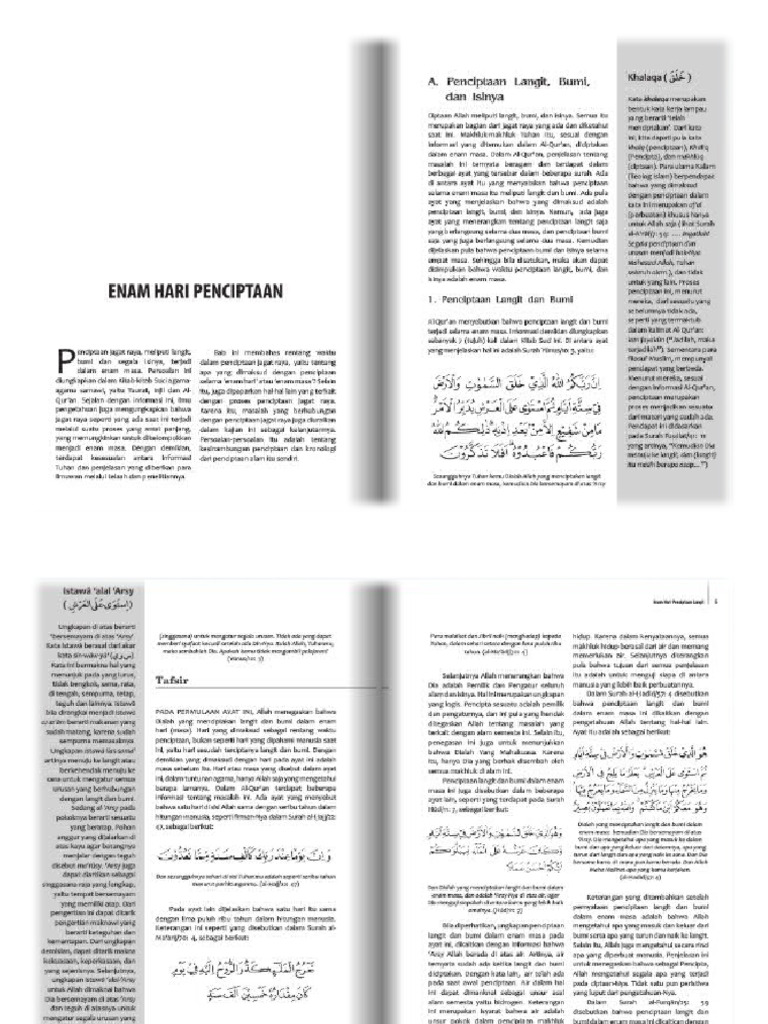 Penciptaan Jagat Raya | PDF