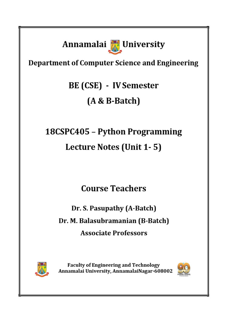 BE (CSE) - IVSem-B | PDF | Boolean Data Type | Control Flow BE (CSE) - IVSem-B | PDF | Boolean Data Type | Control Flow