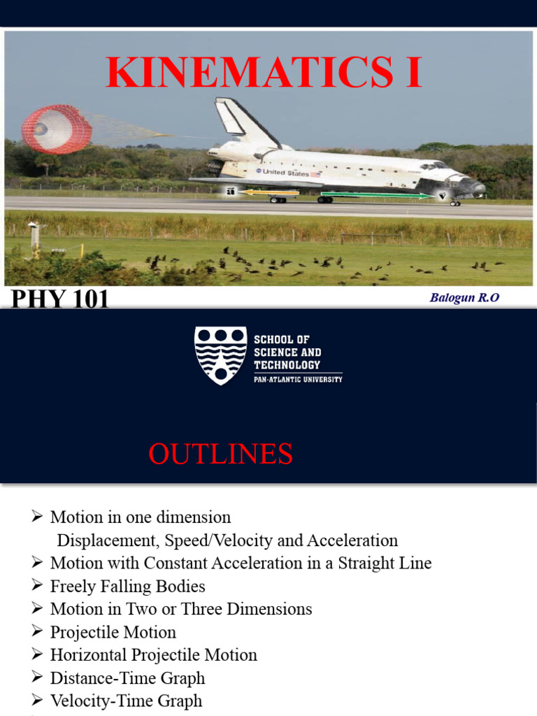 Kinematics 1 | PDF | Velocity | Acceleration