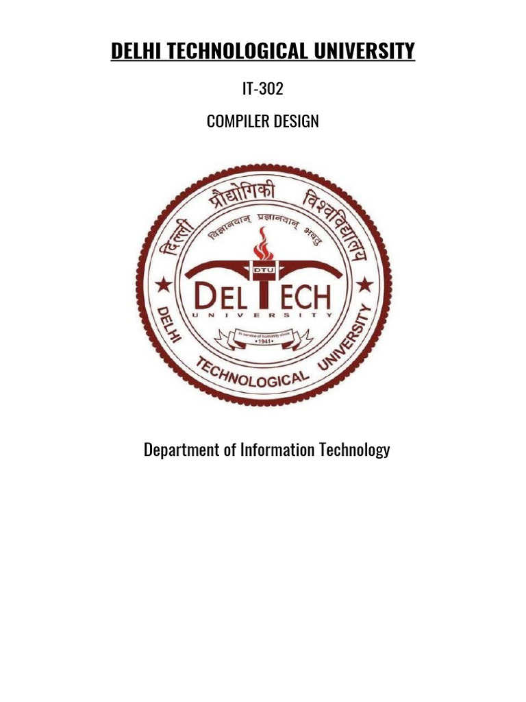 Compiler Design Lab File | PDF | Computer Science | Computing