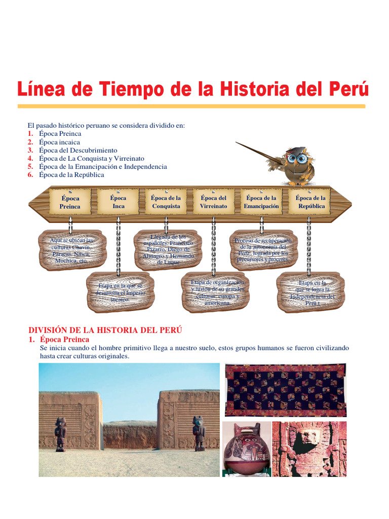Linea Del Tiempo | PDF | Imperio Inca | Perú
