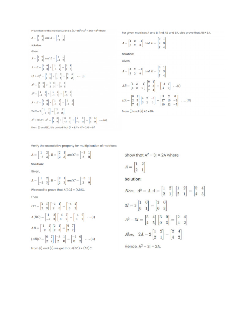 Advance Mathematics | PDF