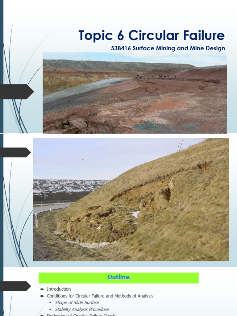 Topic 6 Circular Failure | PDF | Mechanical Engineering | Continuum ...