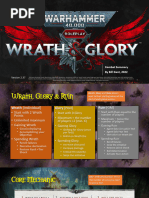 Wrath and Glory - Quick Rules Reference (v1.5) | PDF