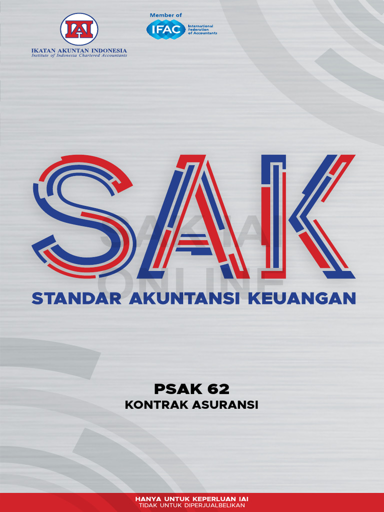 PSAK 62 - Kontrak Asuransi | PDF