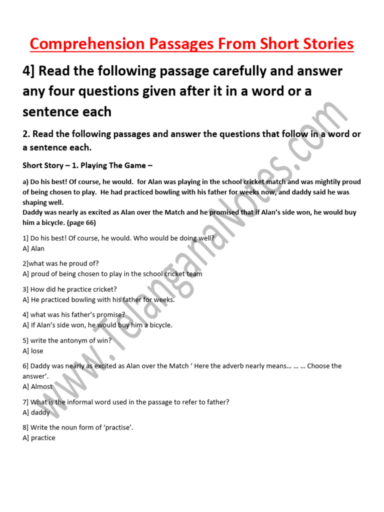 1st Year | PDF | Reading Comprehension