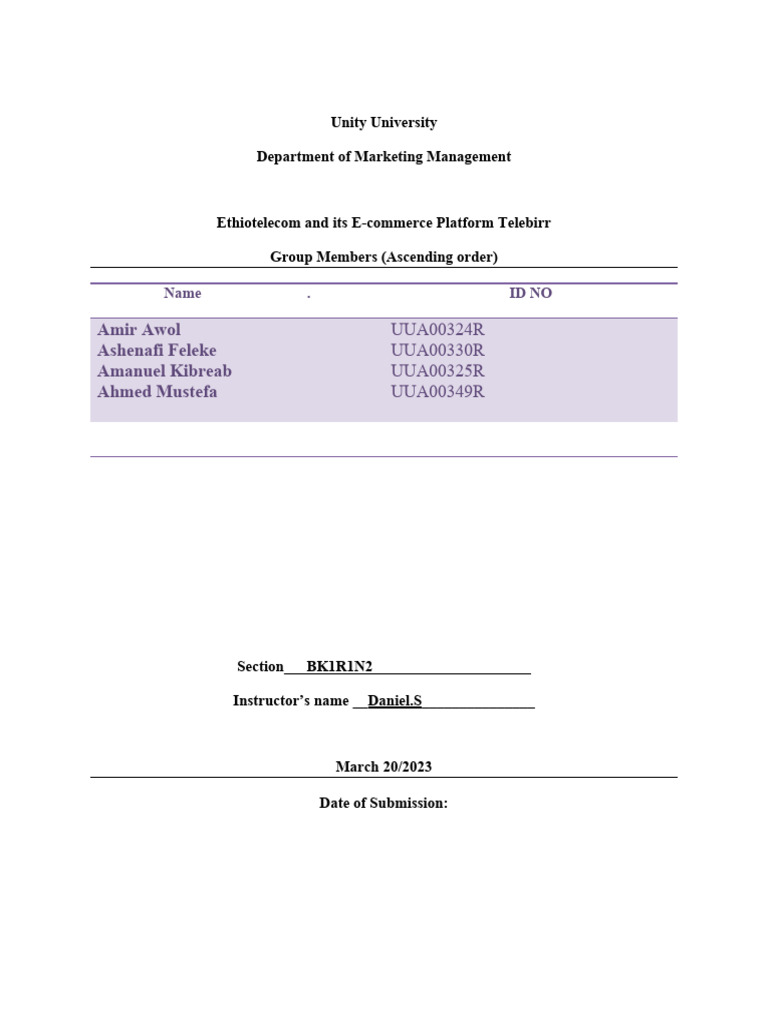E Commerce Final | PDF | E Commerce | Internet