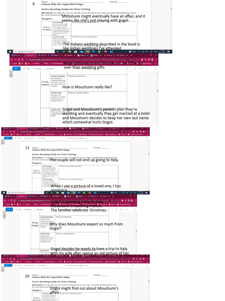 English Denny Y11 Notes 2 | PDF