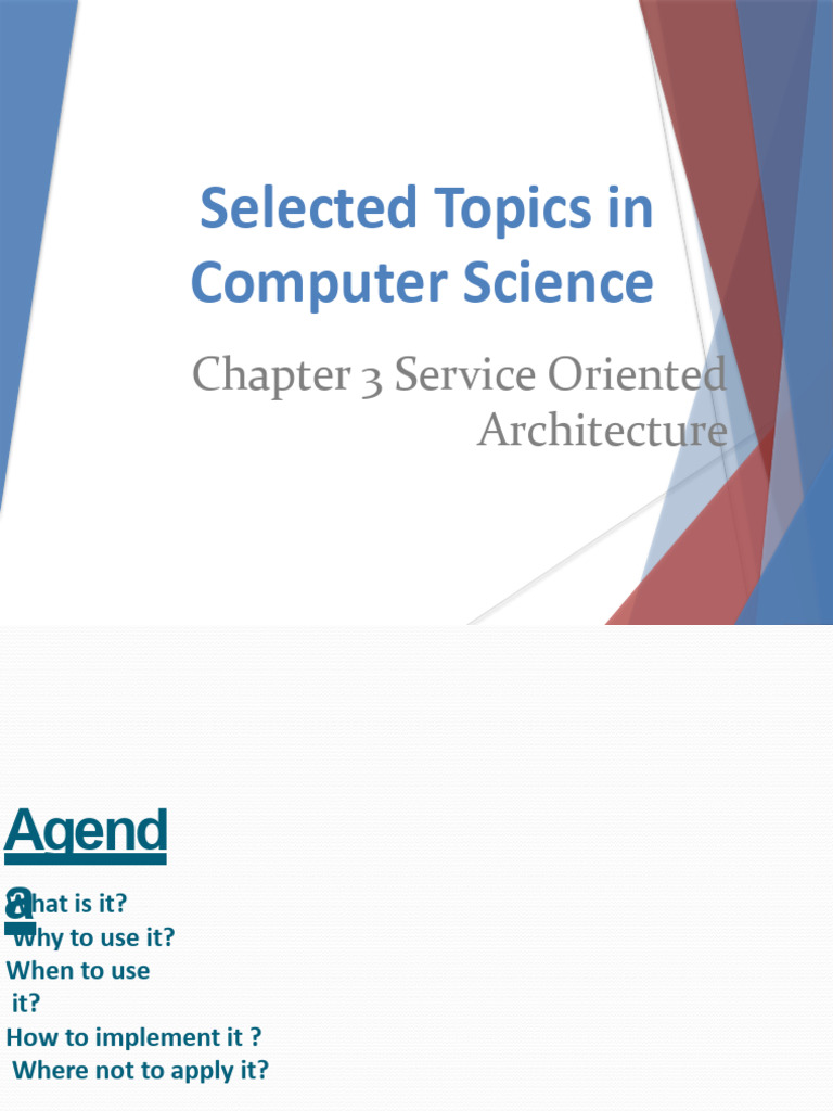 Understanding Service Oriented Architecture | PDF | Service Oriented Architecture | Computing