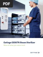 GETINGE GSS67H PROD SPEC 141024 Rev01 | PDF | Computers
