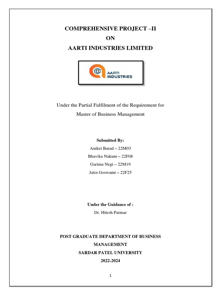 CP-2 Final Report | PDF | Strategic Management | Brand