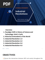 JNU Exam: Industrial Revolution Stages | PDF
