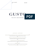 Gianetto Pizzeria Menu Overview | PDF | Pasta | Pesto