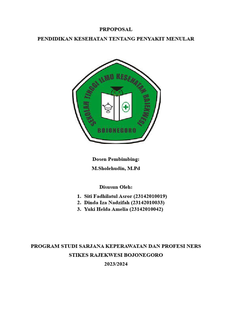 Proposal B .Indonesia | PDF
