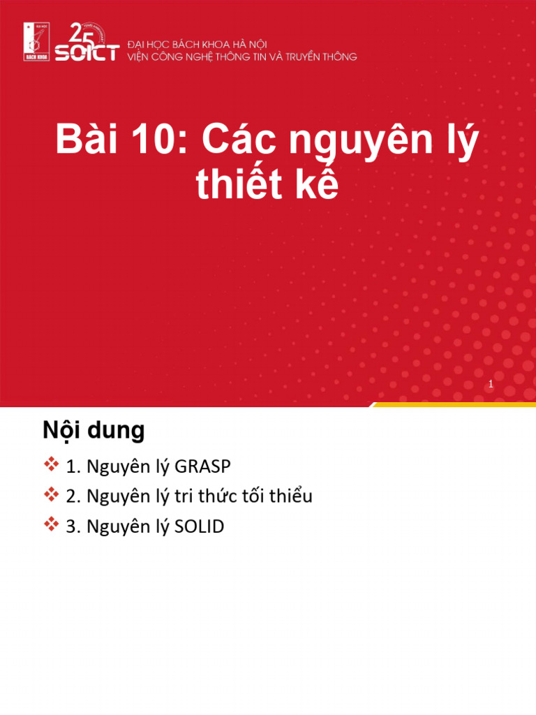 10-Design Principles GRASP SOLID | PDF