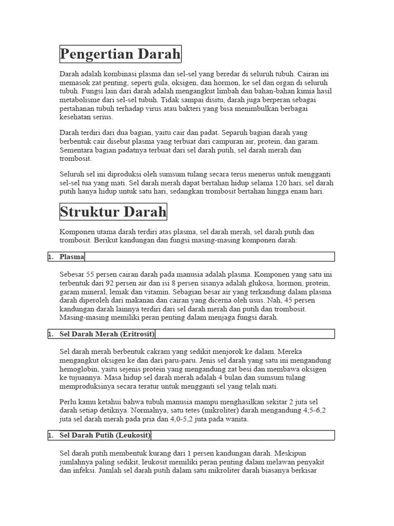 DARAH | PDF