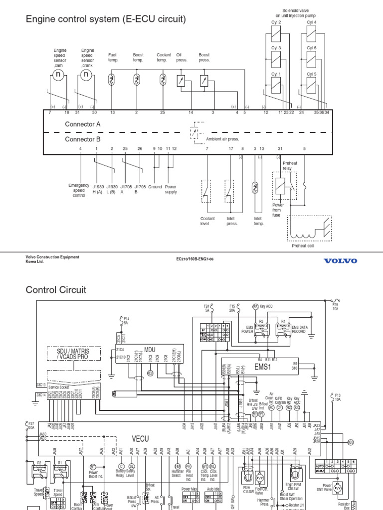 EC210B Circuit | PDF | Manufactured Goods | Electrical Engineering