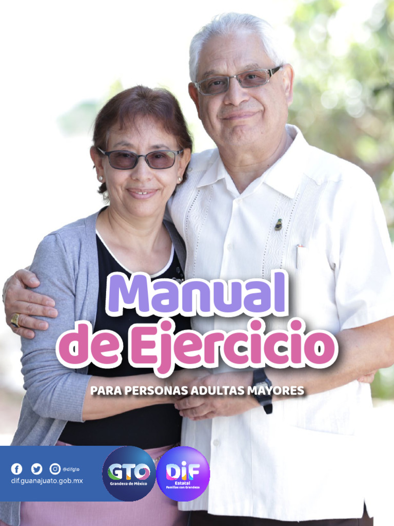 Manual de Ejercicios para Adultos Mayores | PDF | Pie | Rodilla