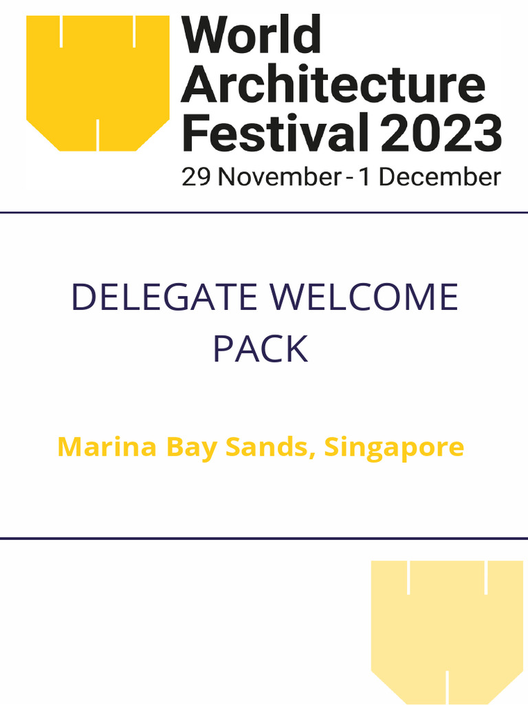 WAF Delegate Pack | PDF