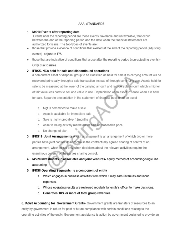 Aaa Standards by Beingacca | PDF | Financial Audit | Audit