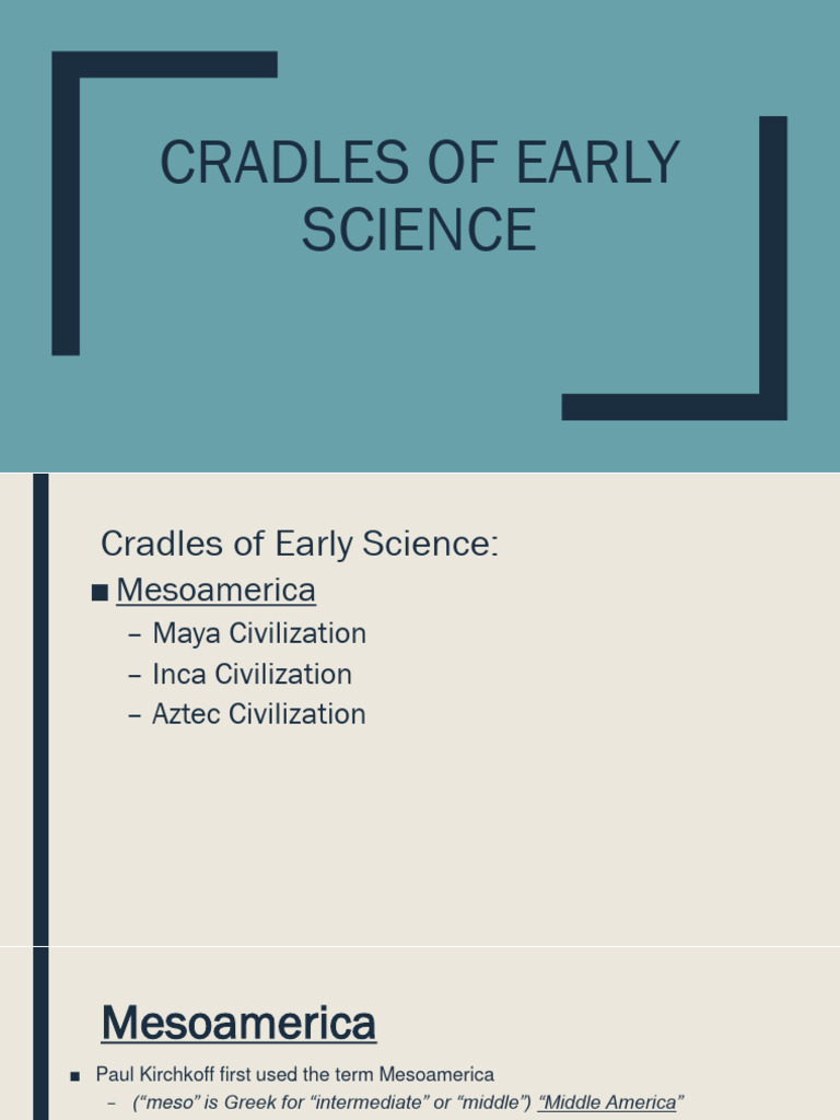 Early Science in Mesoamerican Civilizations | PDF | Mesoamerica | Maya ...