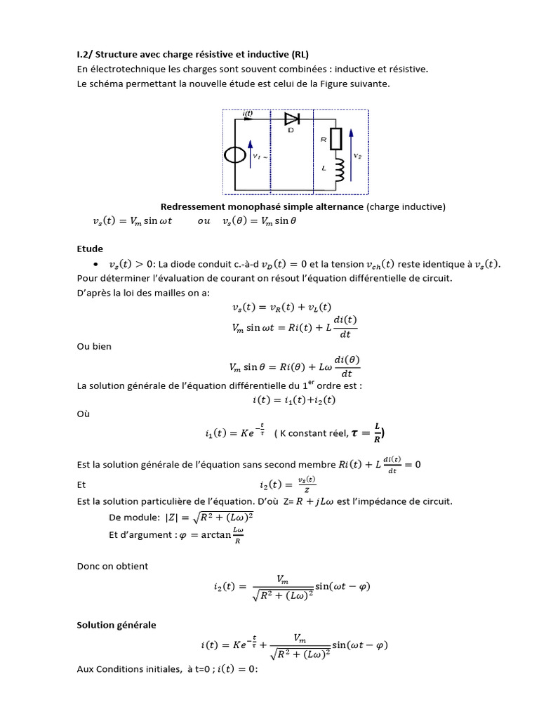 Chapitre 3-2 | PDF | Diode | Redresseur