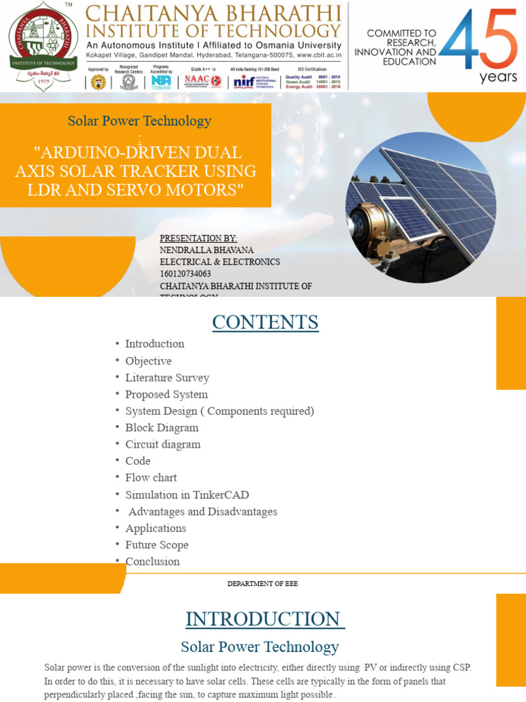Solar Power Technology | PDF | Solar Power | Photovoltaics