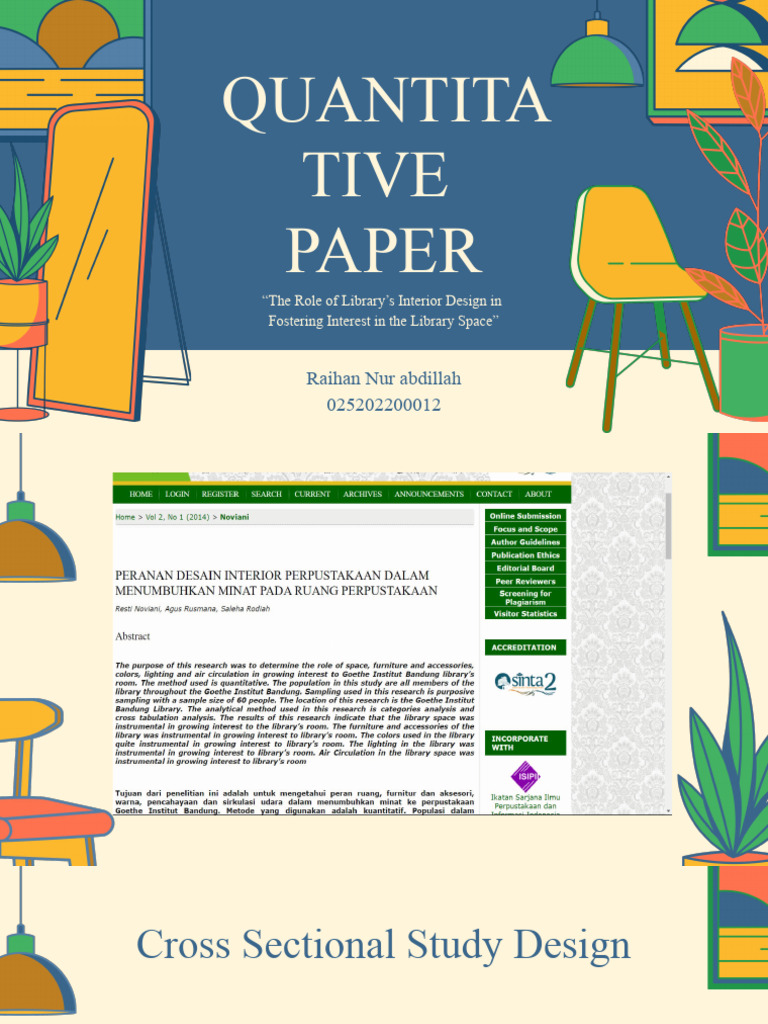 Quantitative Paper | PDF | Libraries | Scientific Method