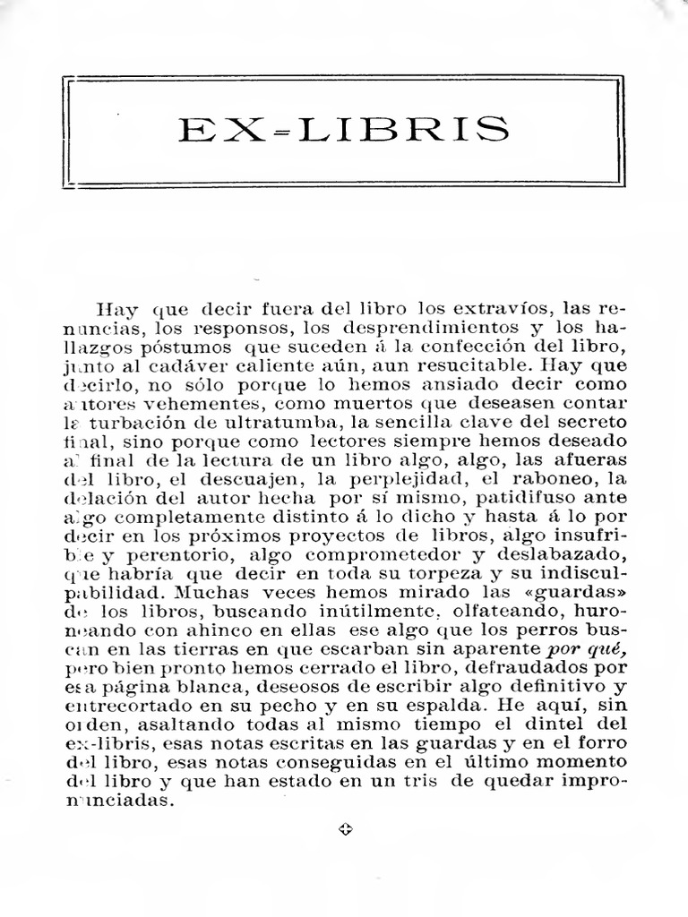 RGDS Ex-Libris Suelto | PDF | Razón