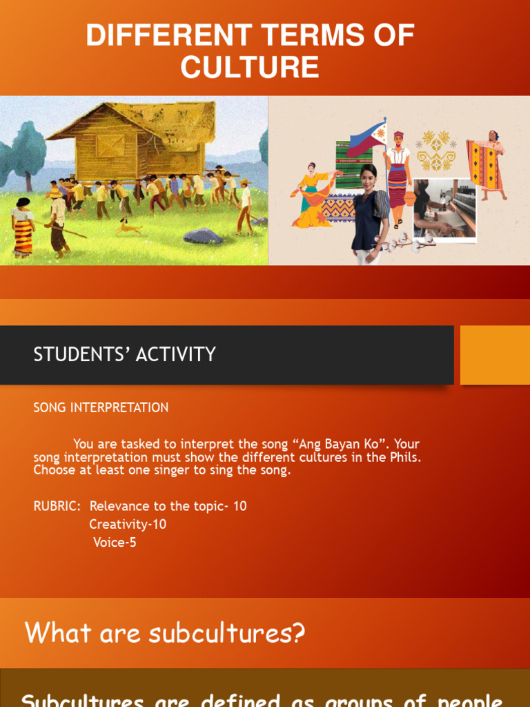 Cultural Subcultures for Students | PDF | Multiculturalism | Popular ...