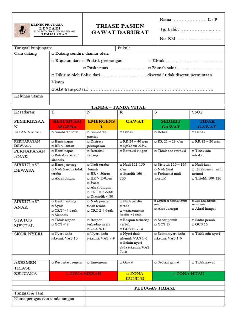 Asesmen Triase | PDF