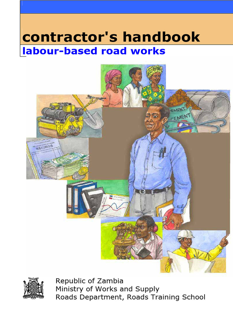 Contractors Handbook Labour-Based Road W | PDF | Silt | Litre