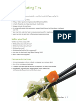 Script Mindful Eating | PDF | Mouth | Senses