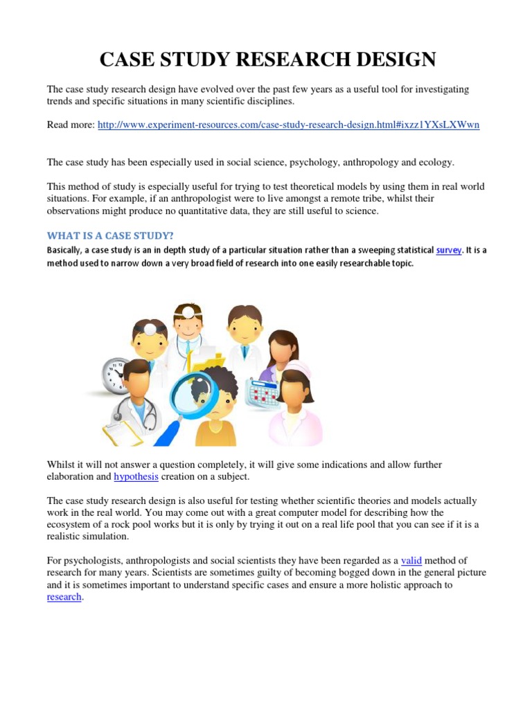 Case Study Research Design | Download Free PDF | Case Study | Validity ...