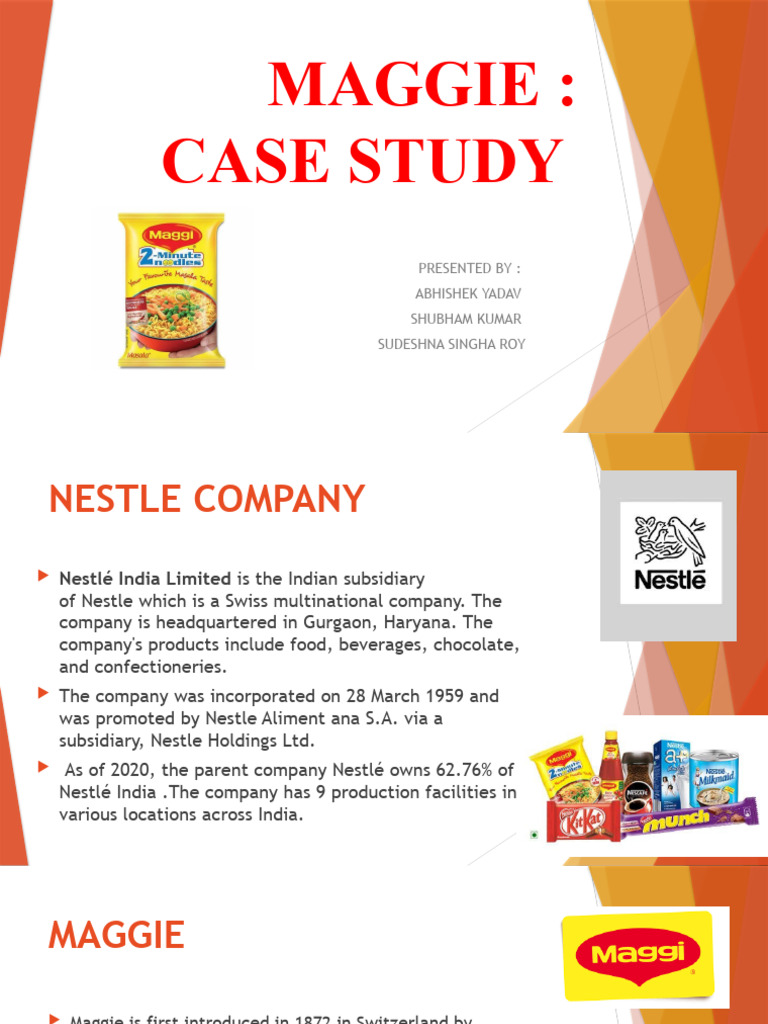 Maggie | PDF | Nestlé | Brand