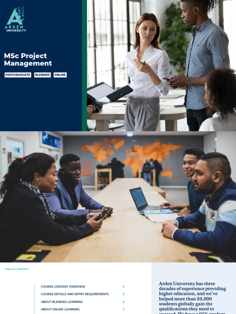 MSC Project Management Course Brochure | PDF | Project Management ...