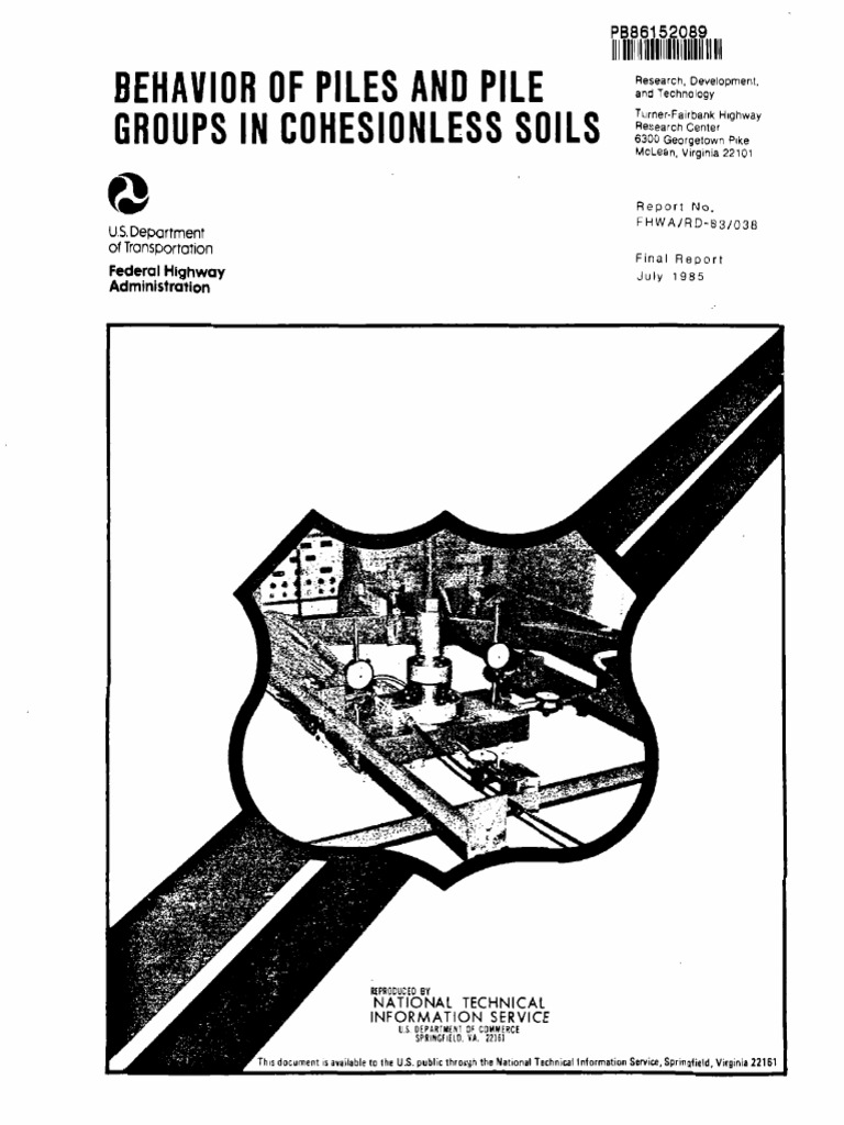 Behavior of Piles and Pile Groups in Cohesionless Soils | PDF | Young's Modulus | Strength Of ...
