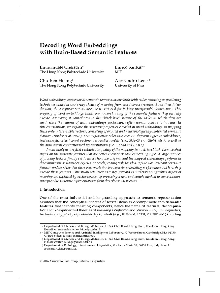 Neural Decoding | PDF | Mean Squared Error | Semantics
