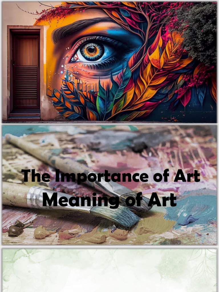 Art Appreciation - Prelim | PDF | The Arts | Paintings